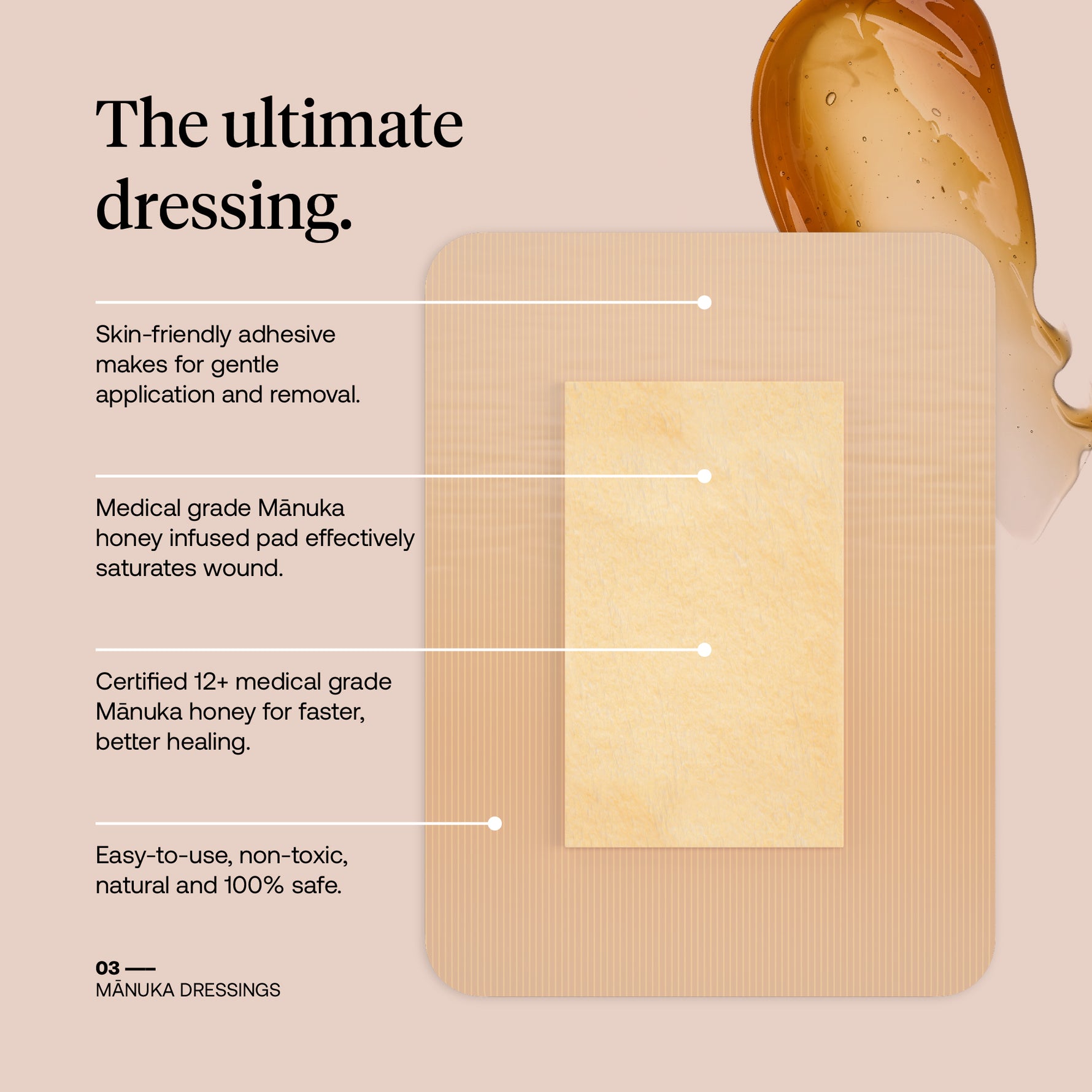 Manuka Honey Wound Dressings | First Honey