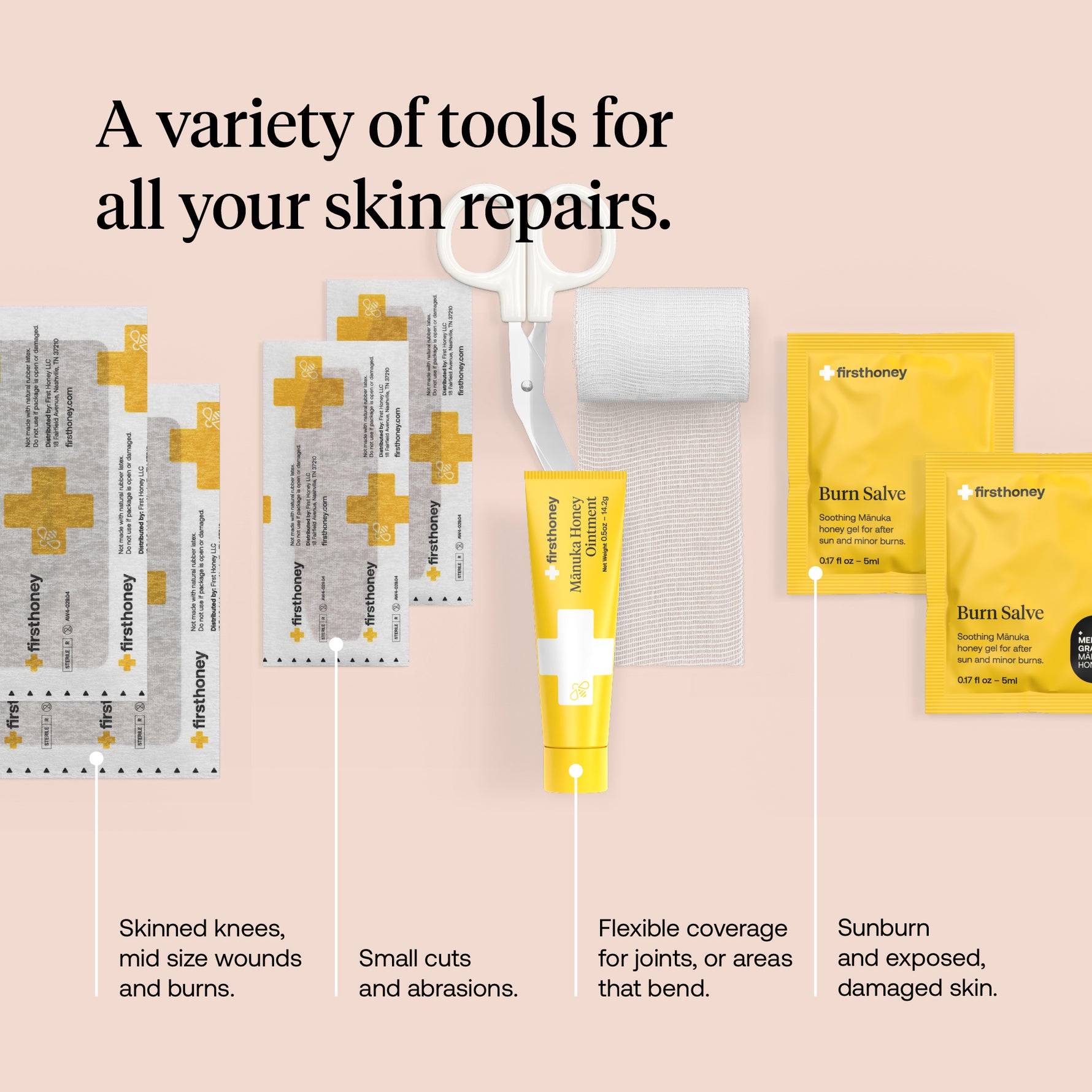 First Honey® Skin Repair Kit | First Honey